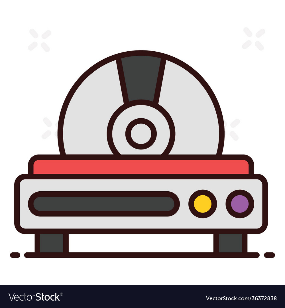 Cd player Royalty Free Vector Image - VectorStock
