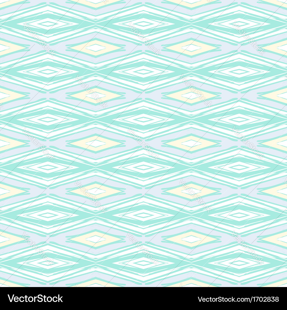 Modern geometric pattern in pale baby colors Vector Image
