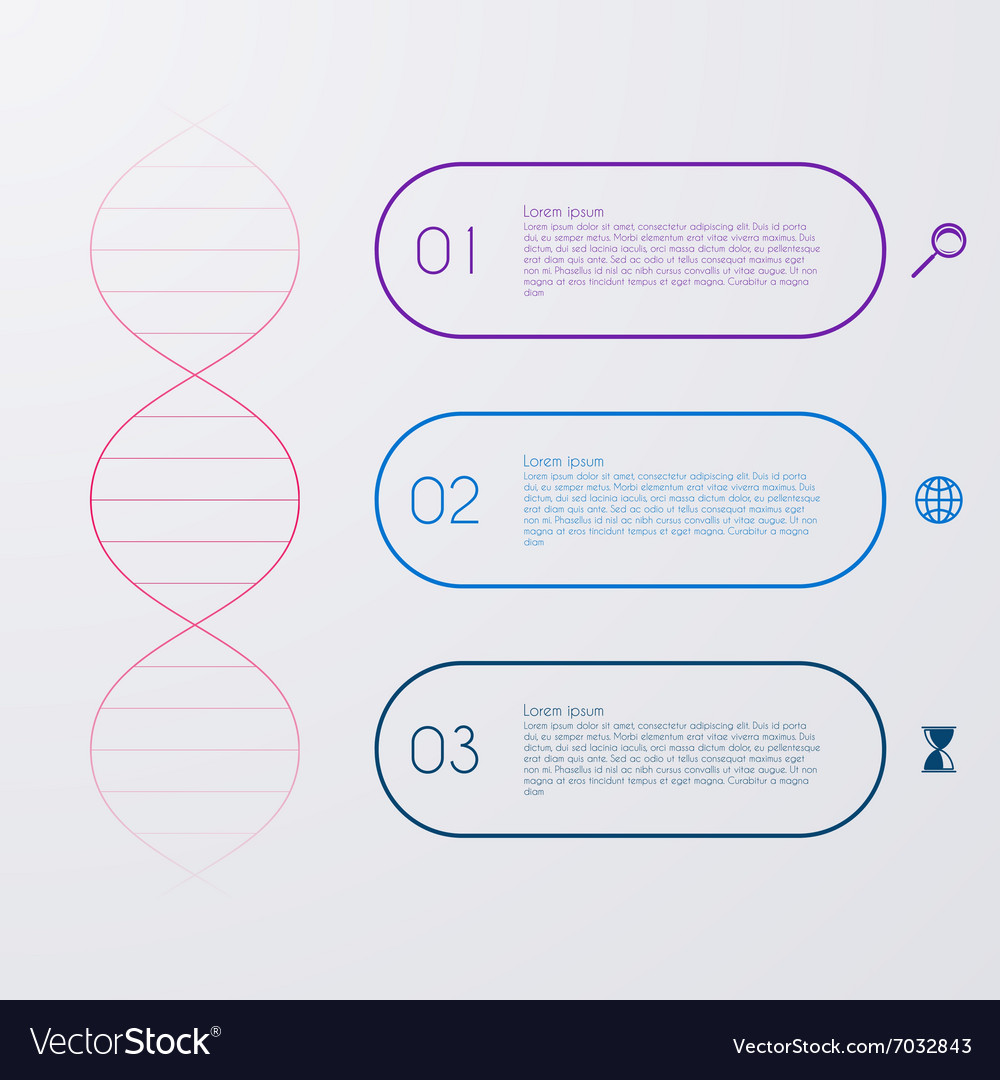 A dna Royalty Free Vector Image - VectorStock