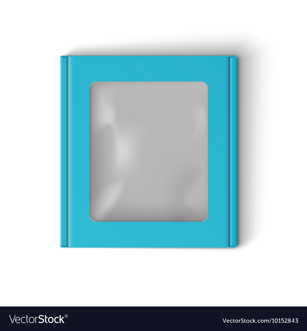 Cubic box template Royalty Free Vector Image - VectorStock