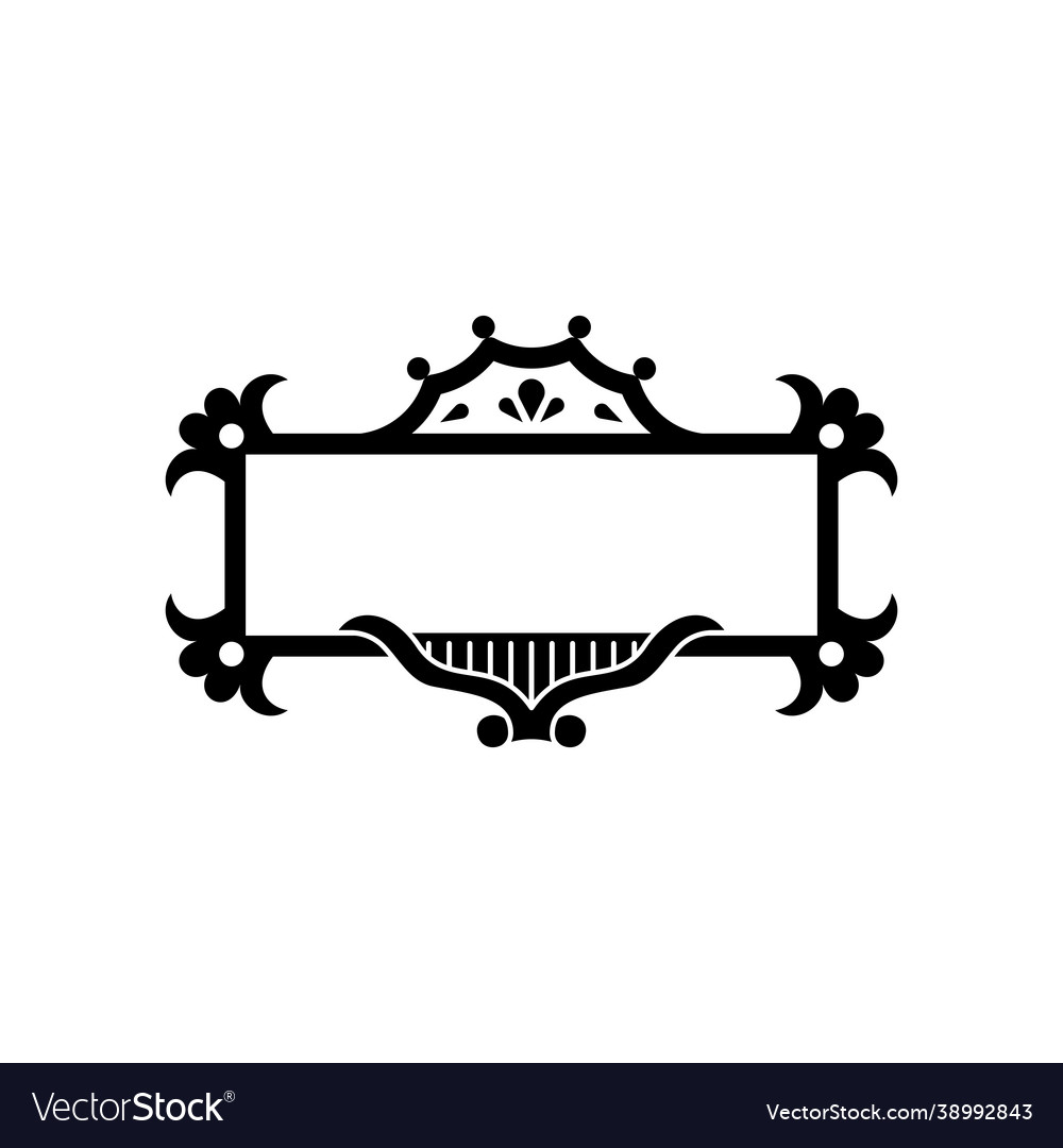 Frame design element Royalty Free Vector Image