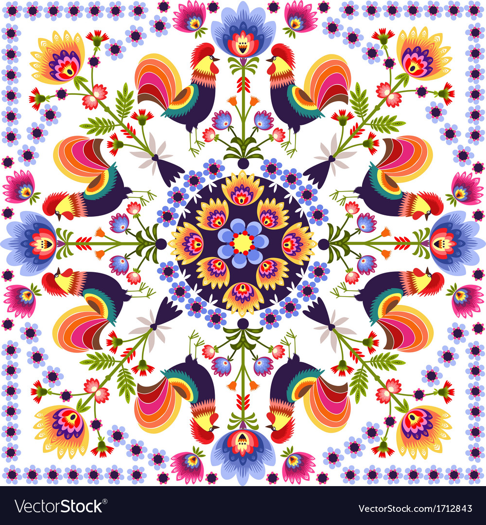 Traditional Pattern Royalty Free Vector Image - VectorStock