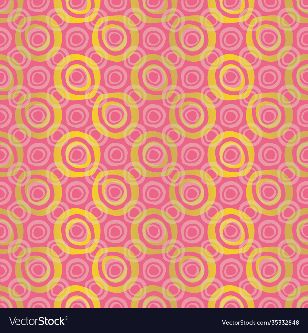Geometric circle optical illusion seamless pattern Geometric circle optical illusion seamless pattern