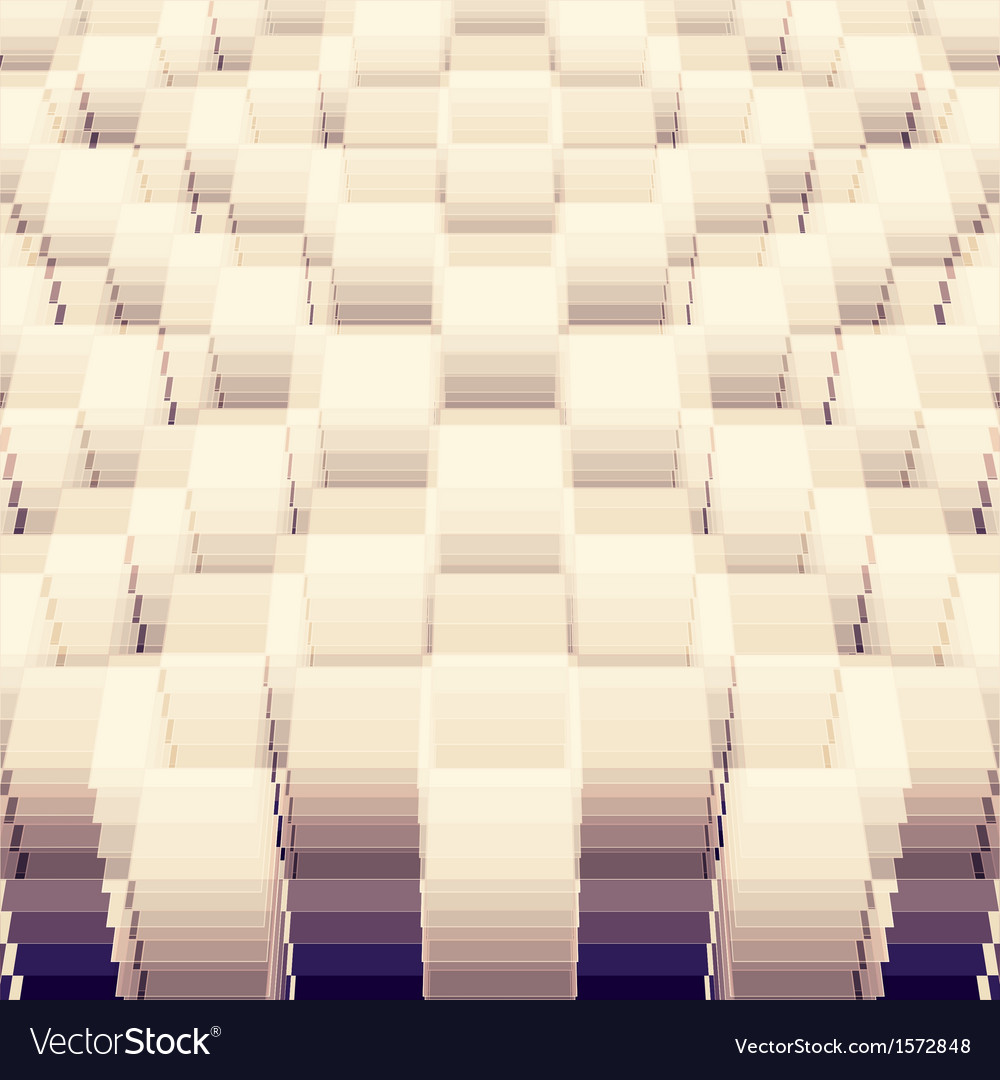 Perspective geometric template Royalty Free Vector Image