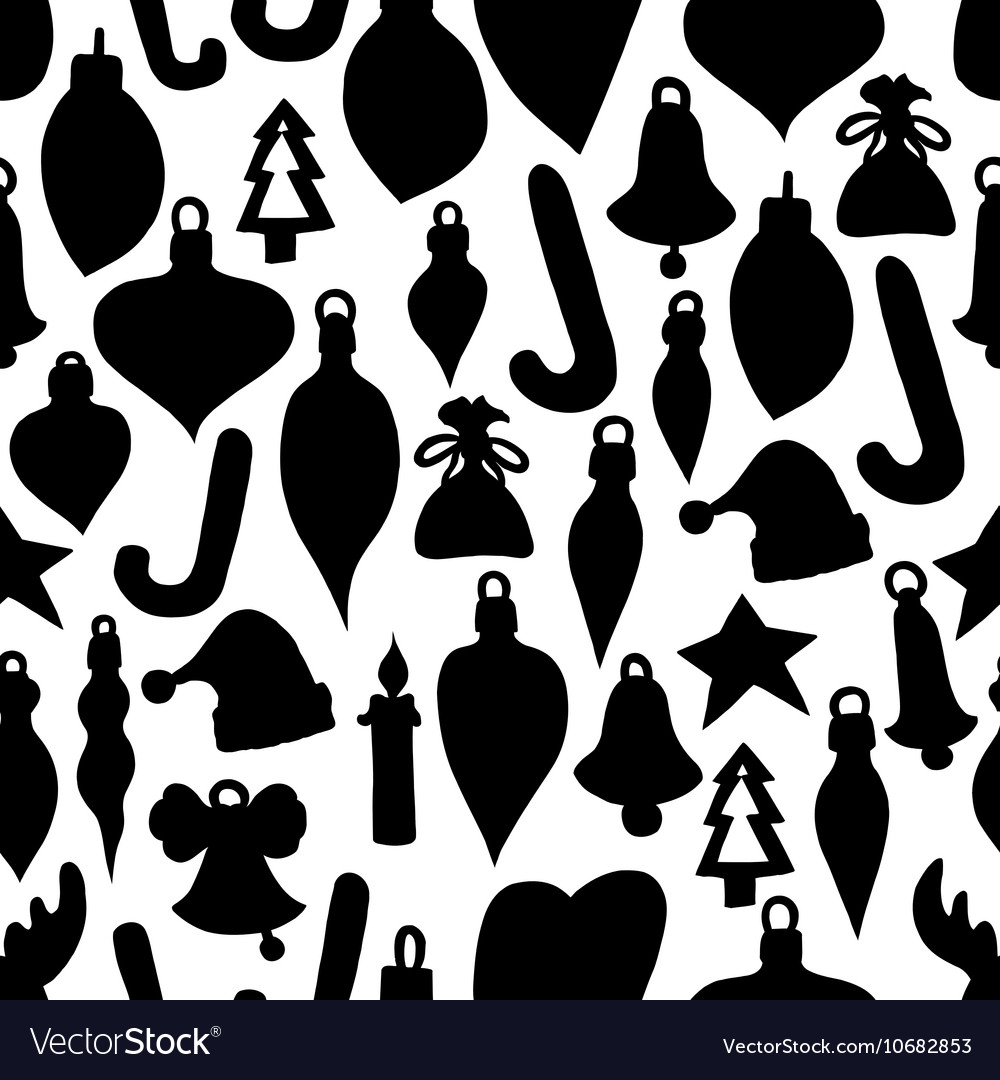 New year pattern Royalty Free Vector Image - VectorStock