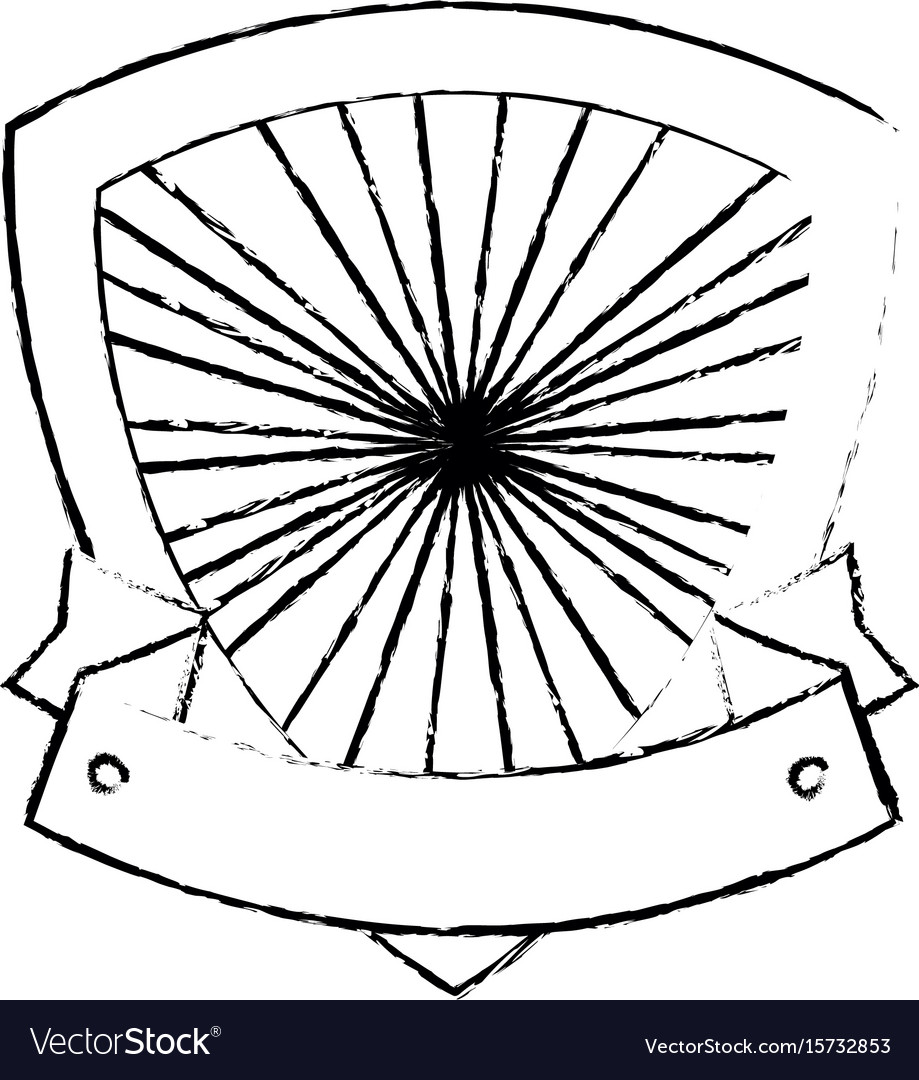 Shield frame icon Royalty Free Vector Image - VectorStock