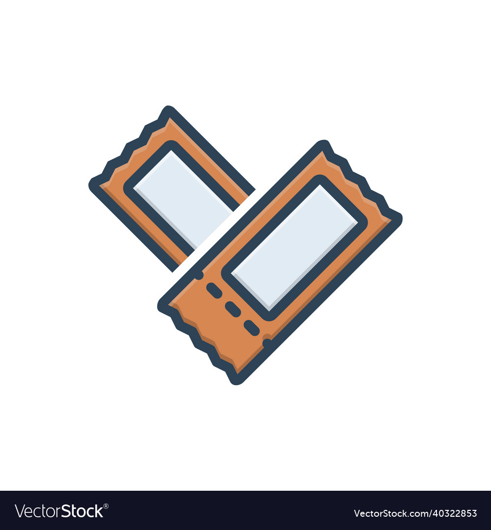 Ticket Royalty Free Vector Image - VectorStock