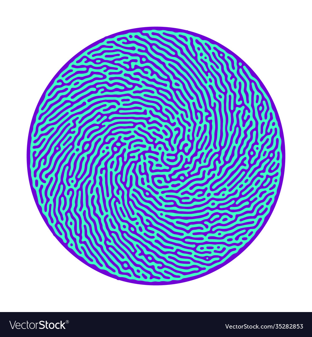 Turing abstract pattern background sketch Vector Image