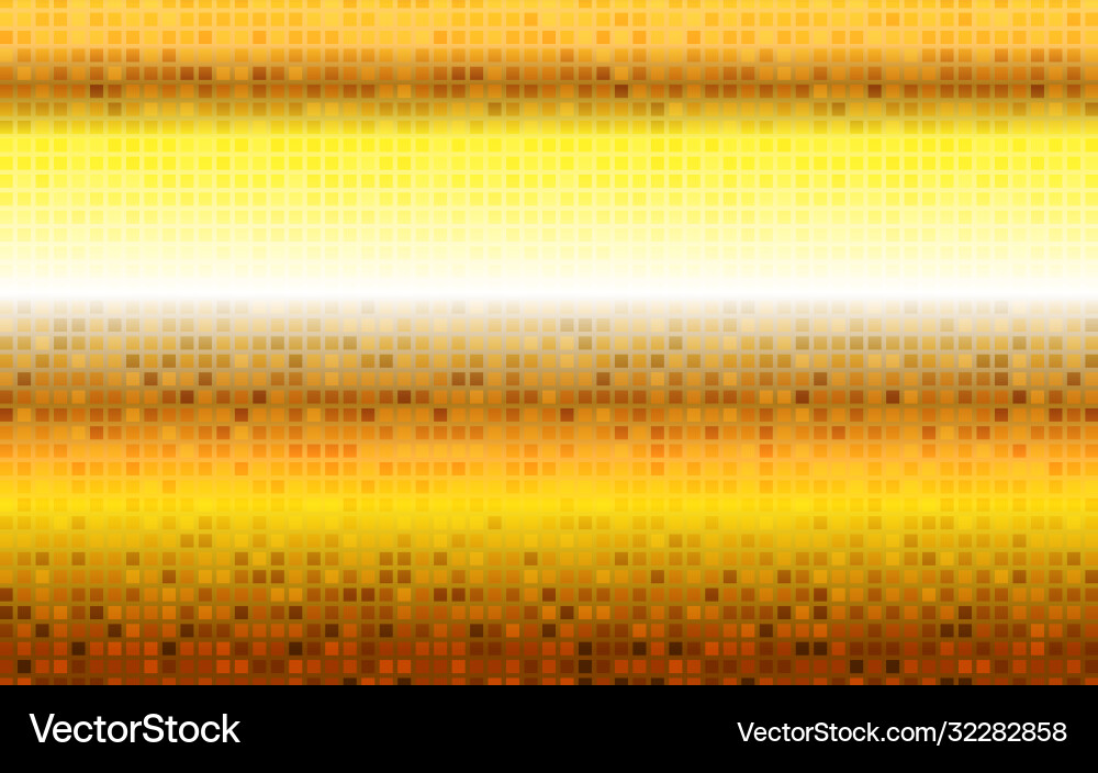 Creative digital gold color with blur style Vector Image