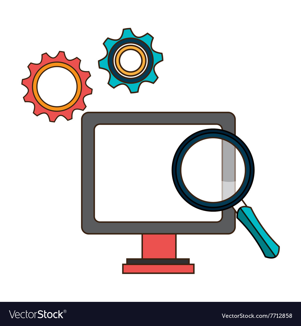 Web development design Royalty Free Vector Image