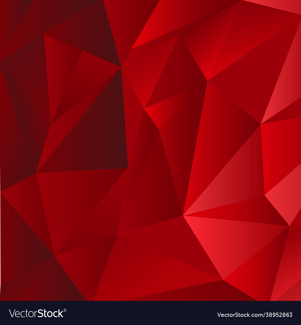 Abstract red gradient triangles different Vector Image Abstract red gradient triangles different Vector Image