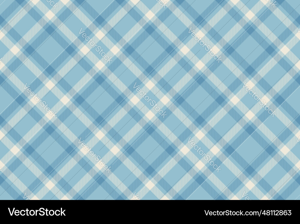 Fabric plaid of texture textile seamless Vector Image