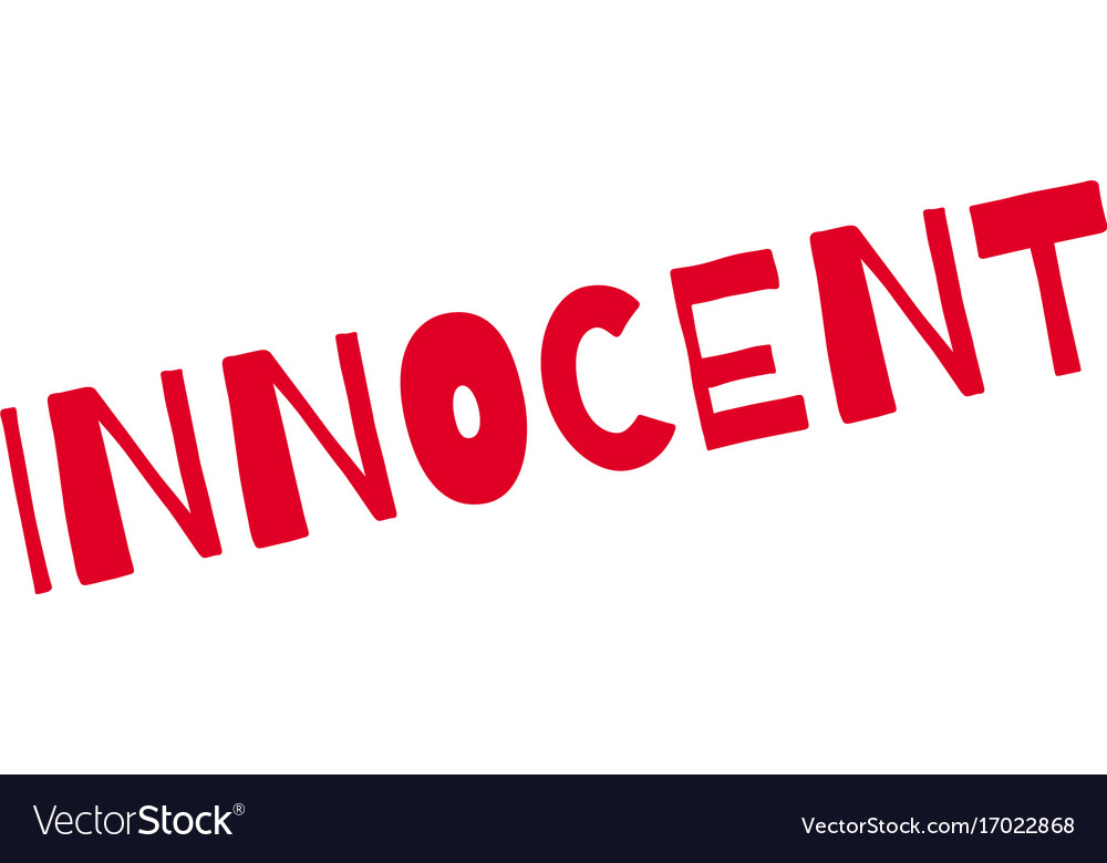 Innocent rubber stamp Royalty Free Vector Image Innocent rubber stamp Royalty Free Vector Image