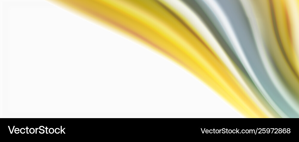 Modern techno fluid color flow on white colorful Vector Image