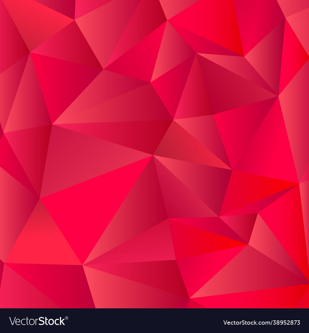 Abstract red gradient triangles different Vector Image Abstract red gradient triangles different Vector Image