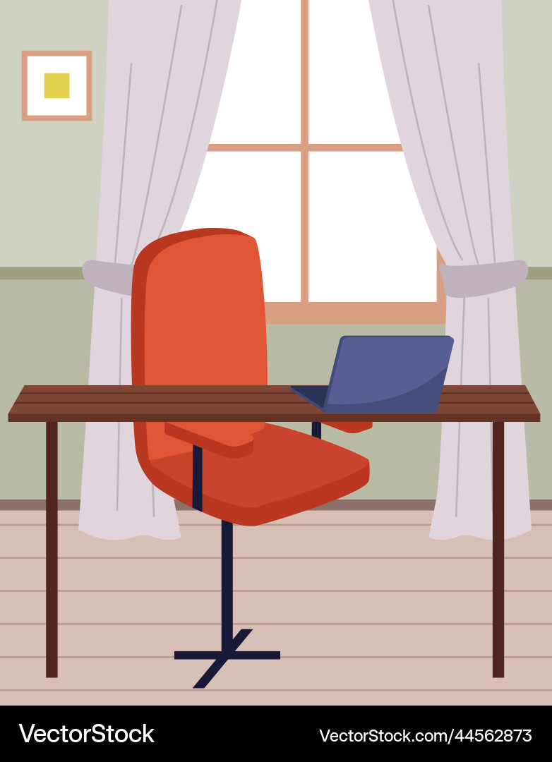 Organization of workplace employee design Vector Image