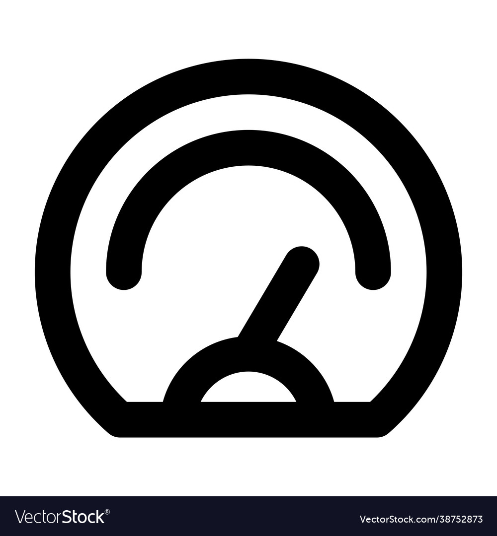 Speedometer Royalty Free Vector Image - VectorStock