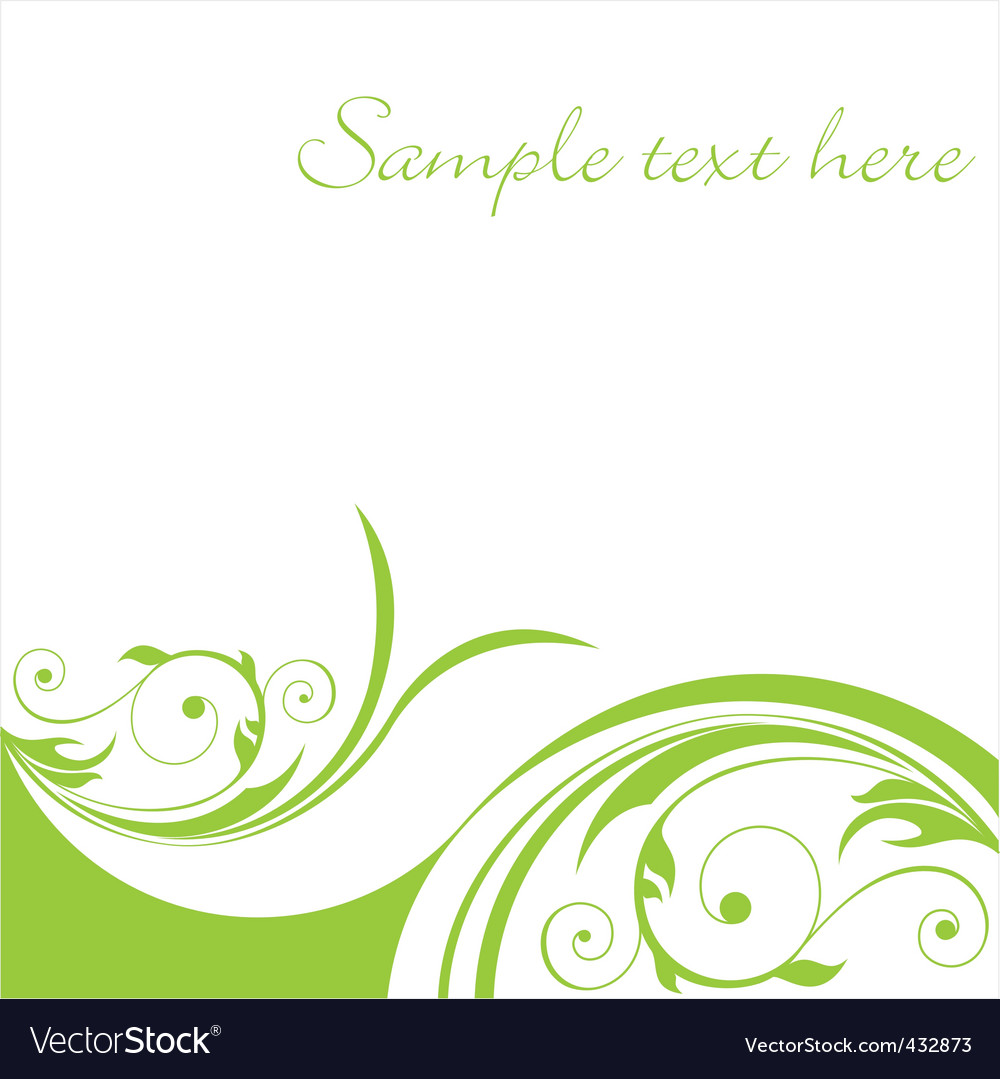 Vine background Royalty Free Vector Image - VectorStock