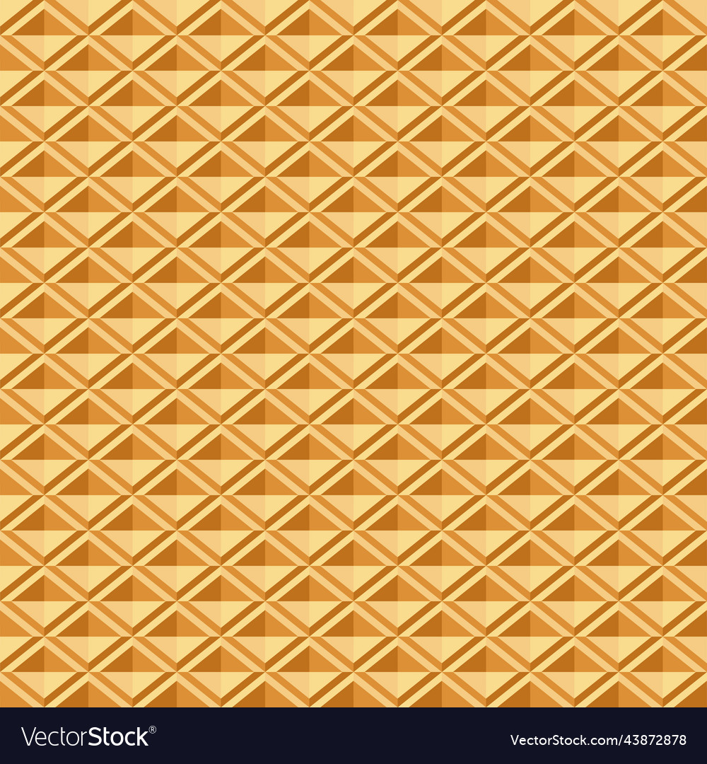 Waffle Seamless Pattern Royalty Free Vector Image