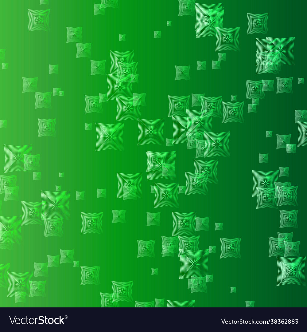 Green square background Royalty Free Vector Image