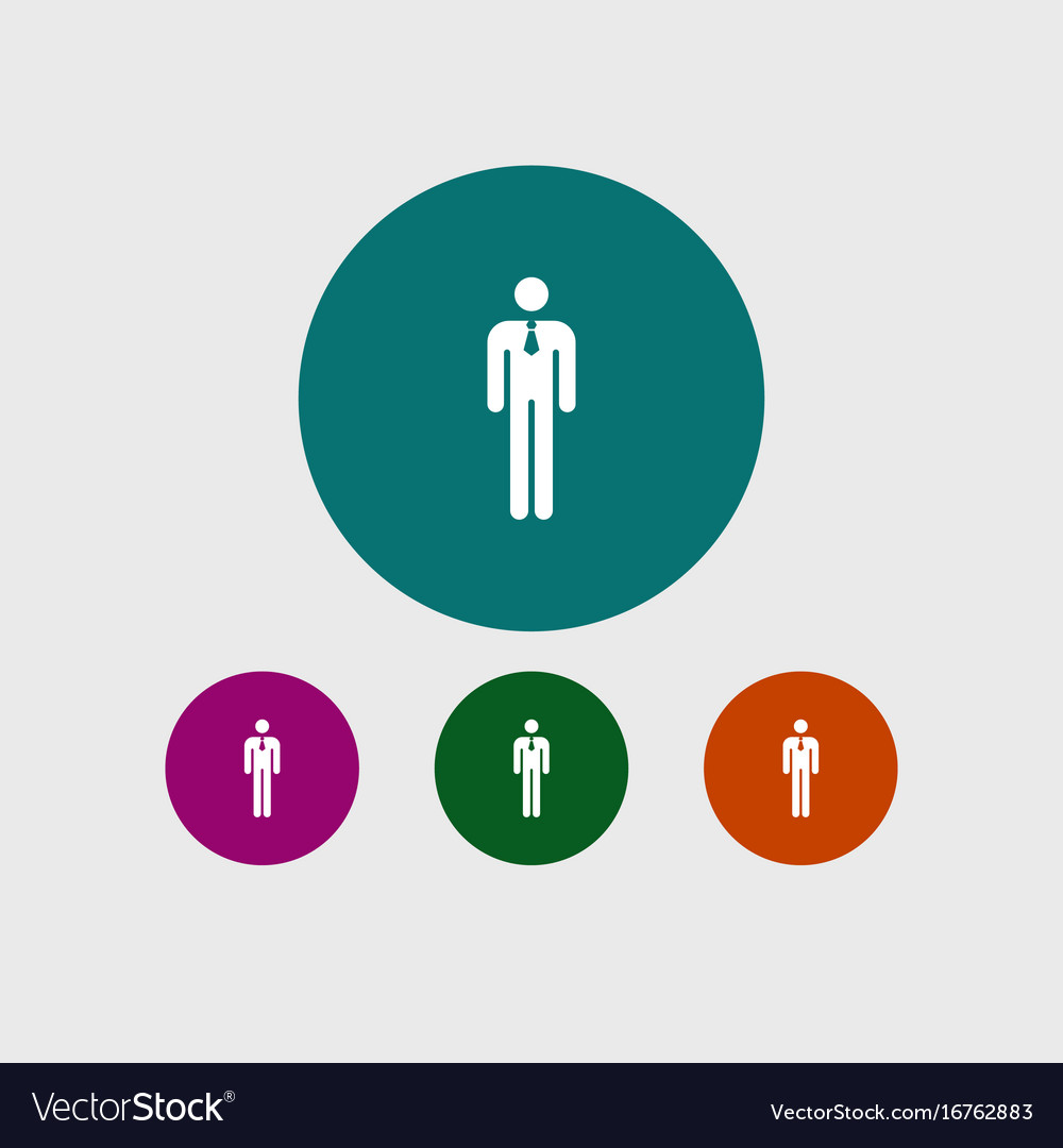 Human icon simple Royalty Free Vector Image - VectorStock