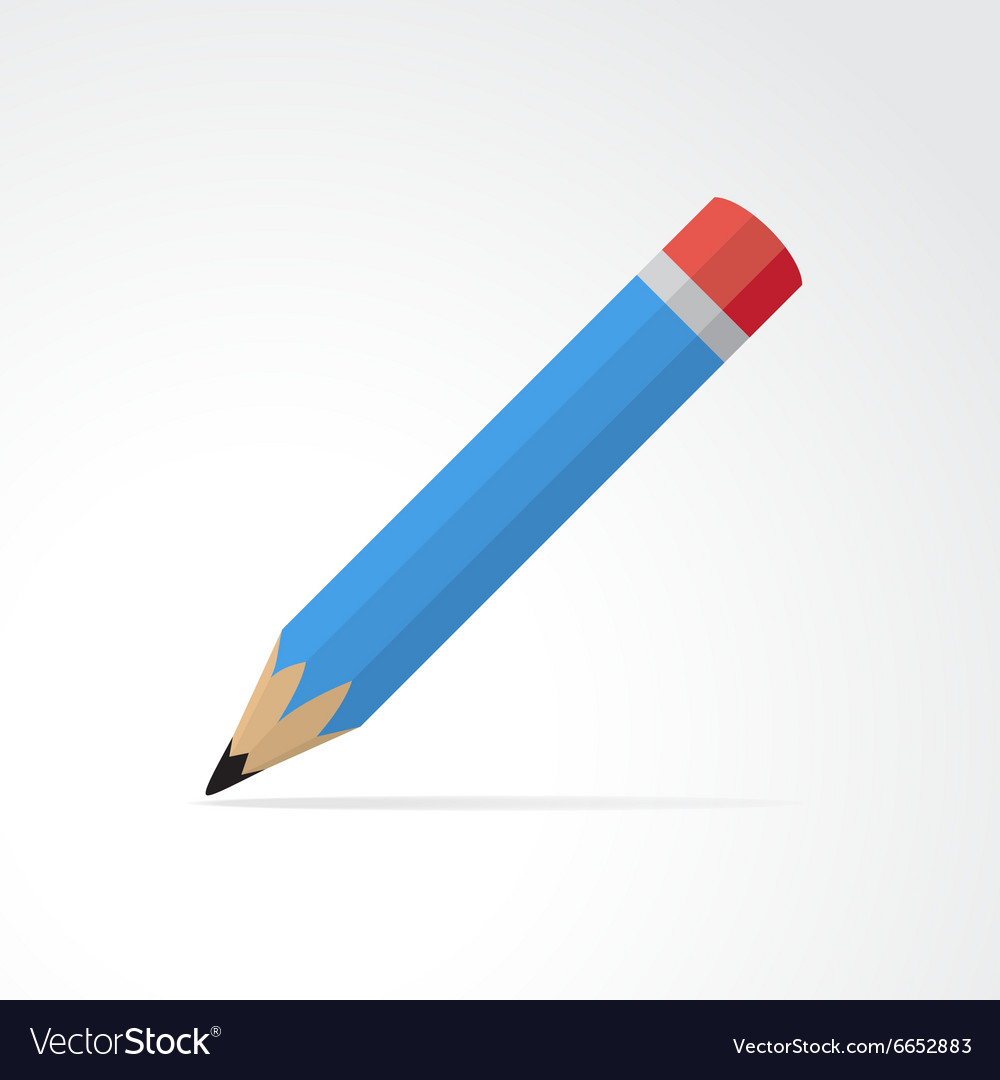 Pencil Royalty Free Vector Image - VectorStock