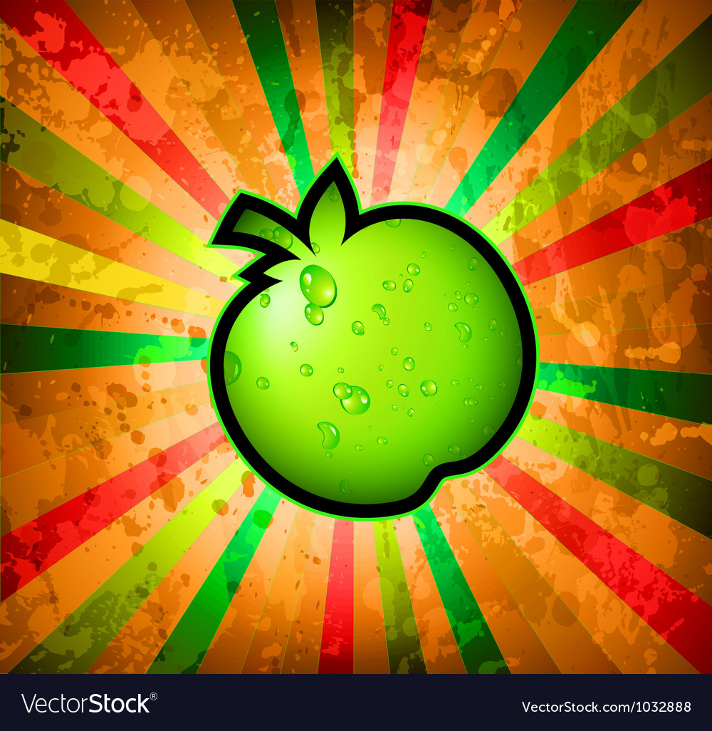 Apple Royalty Free Vector Image - VectorStock
