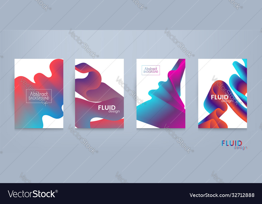 Flow abstract background Royalty Free Vector Image