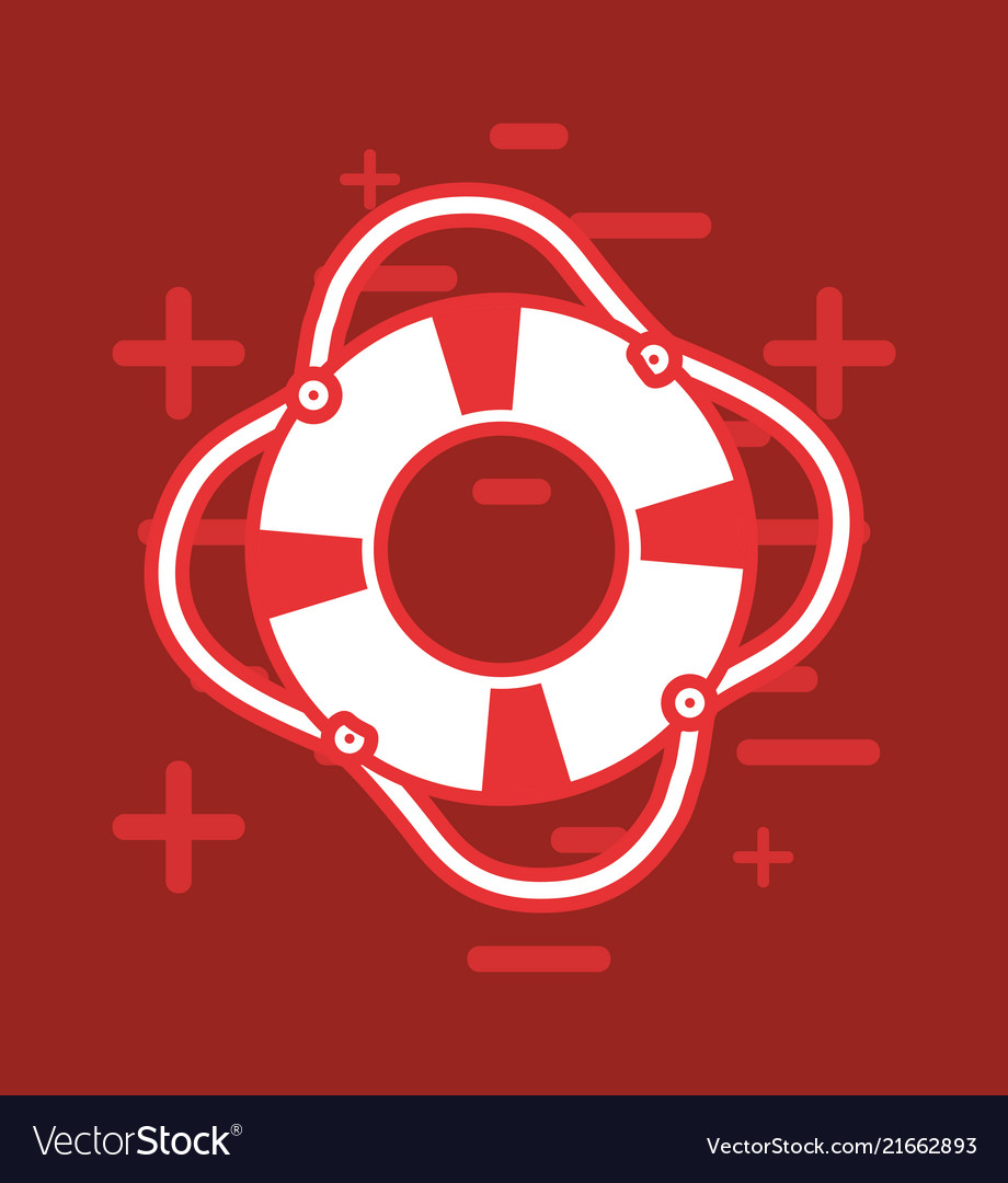 Pool float icon Royalty Free Vector Image - VectorStock