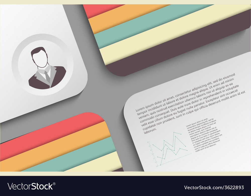 Profile Royalty Free Vector Image - VectorStock