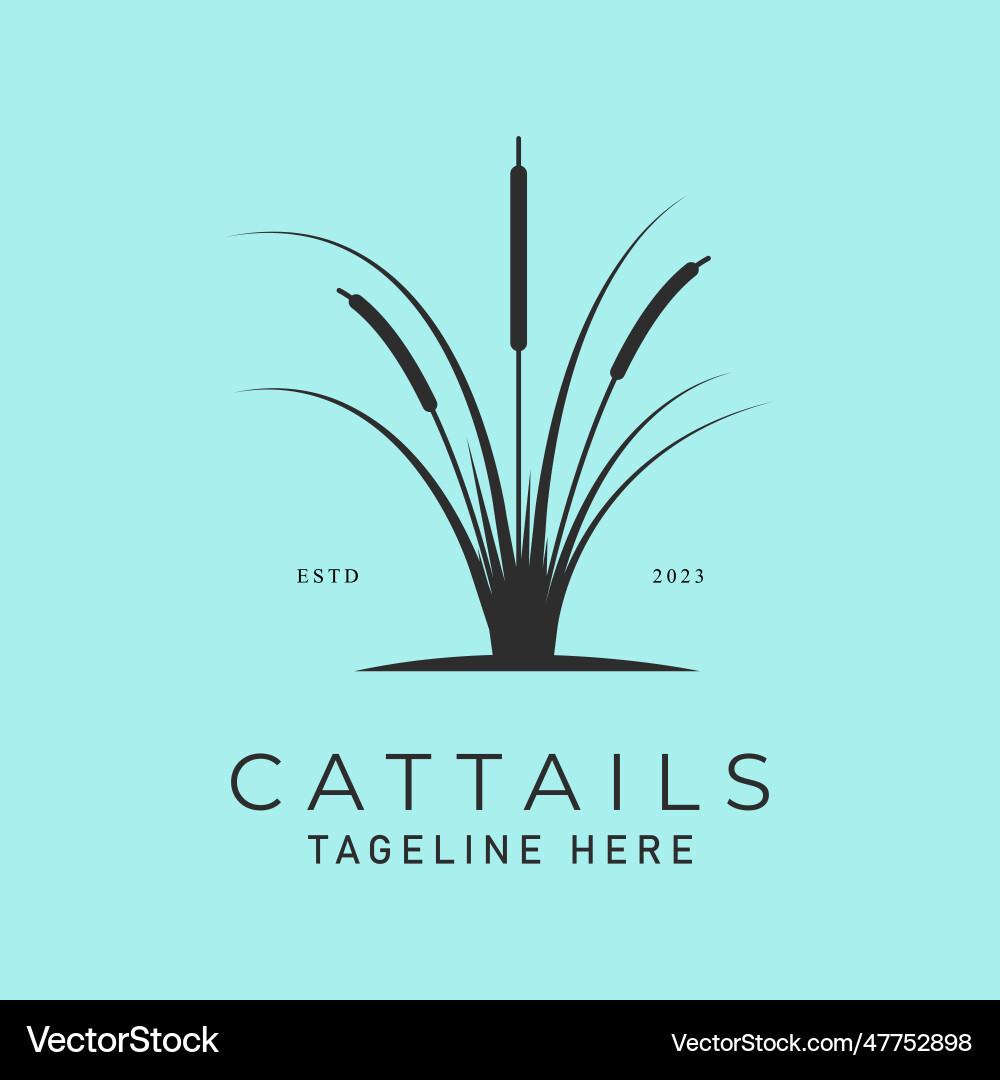Cattails Vector