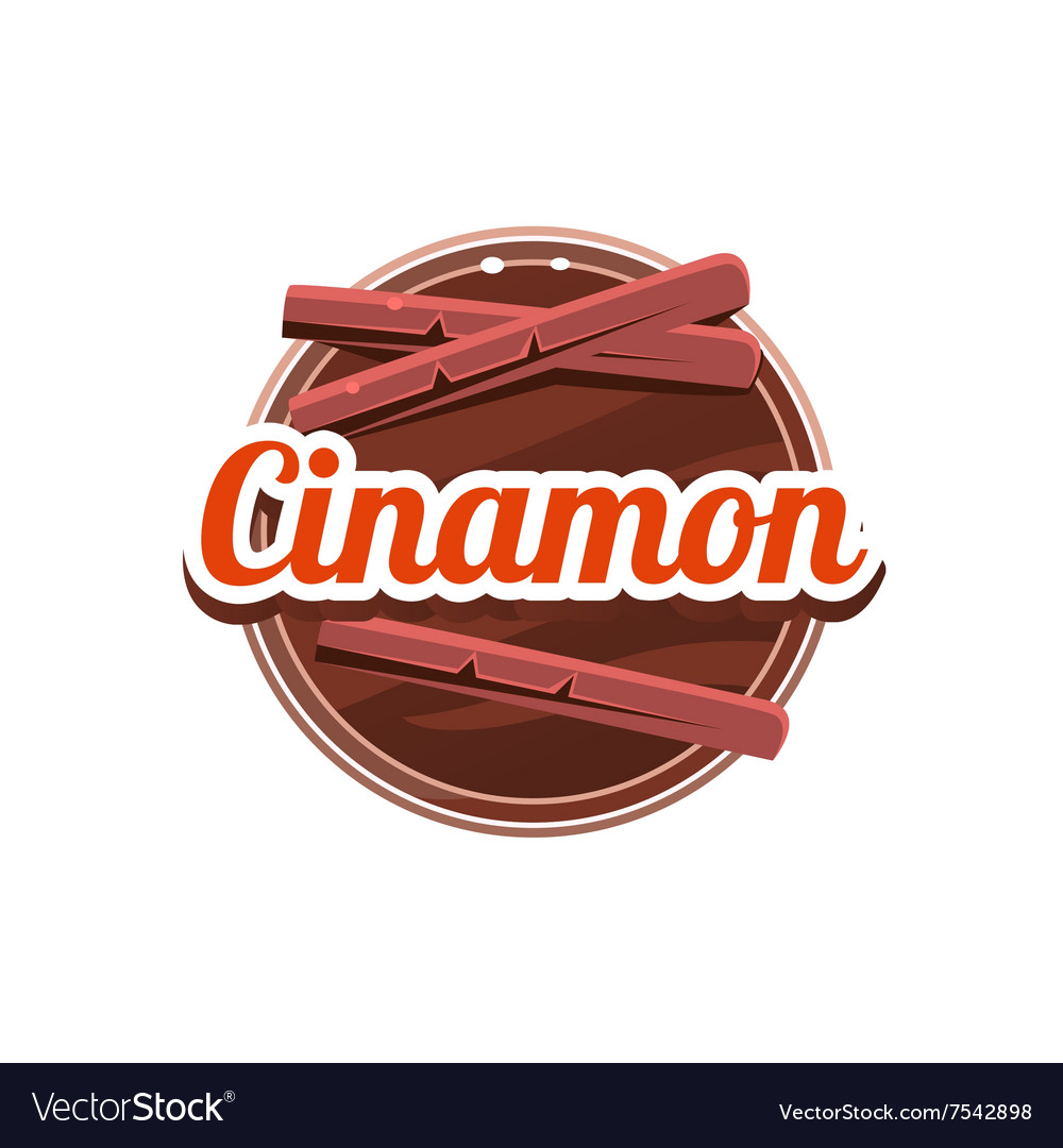 Cinamon spice Royalty Free Vector Image - VectorStock