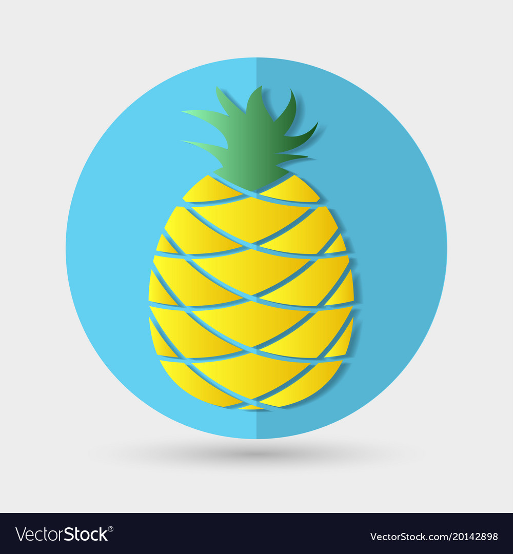 Pineapple icon Royalty Free Vector Image - VectorStock