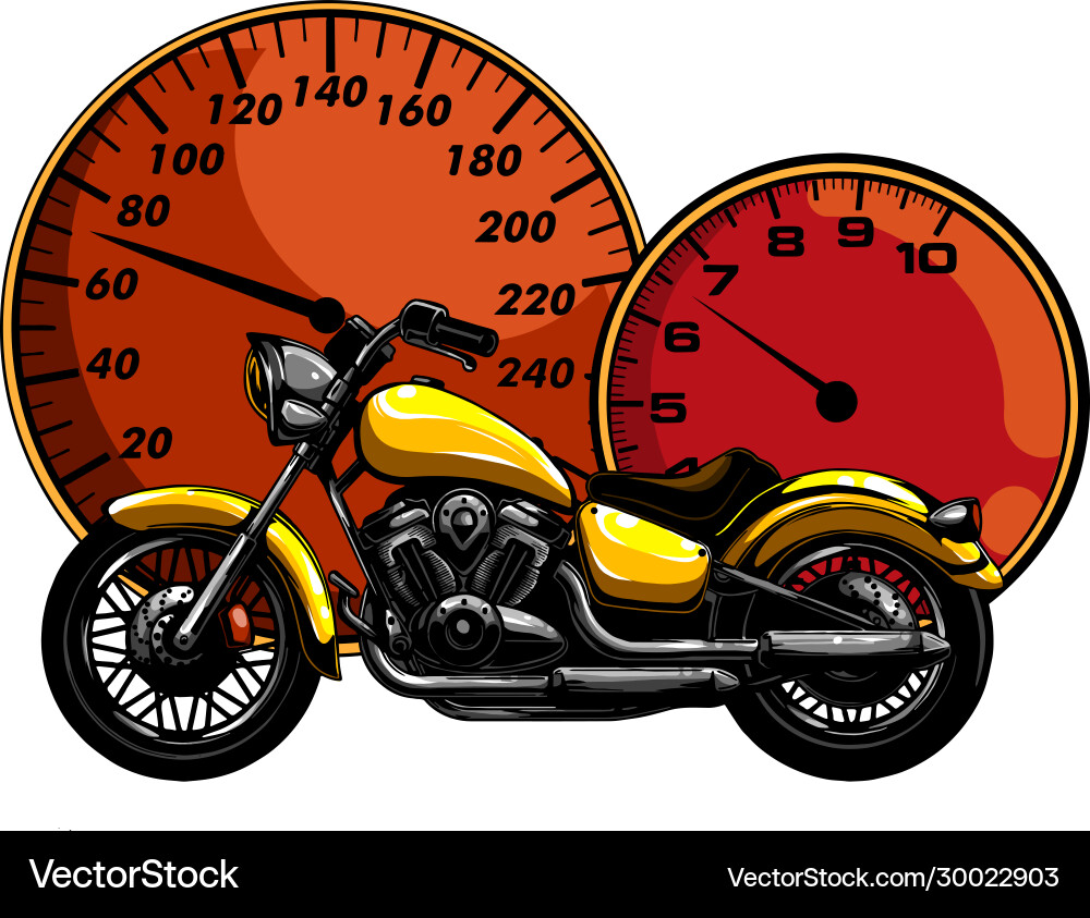 A motorcycle racer sport Royalty Free Vector Image