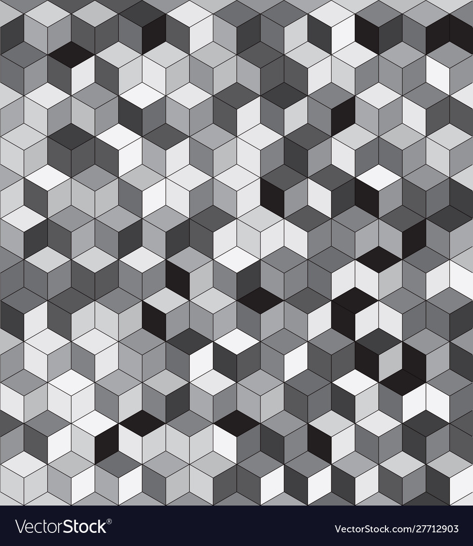 Abstract cubes background Royalty Free Vector Image