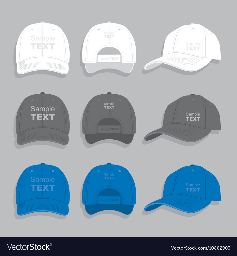 Baseball cap Royalty Free Vector Image - VectorStock