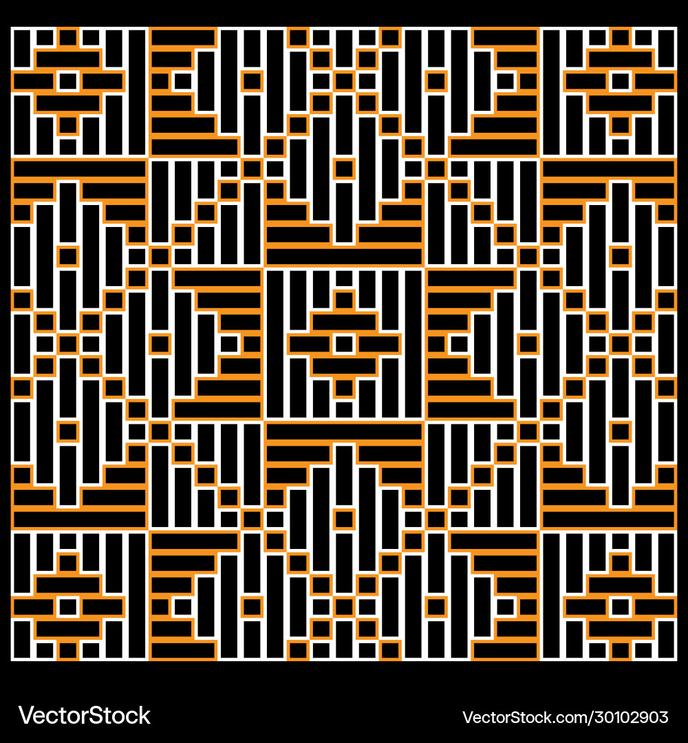 Beautiful decorative ethnic woven anyaman Vector Image