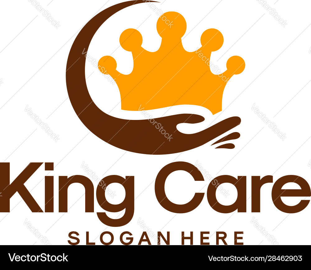 King care logo template powerful care logo designs