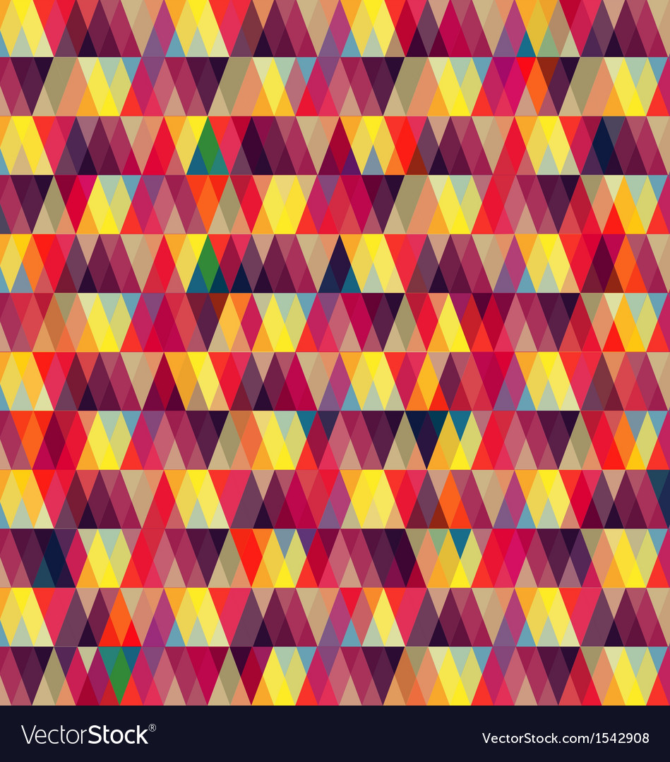 Triangle pattern Royalty Free Vector Image - VectorStock