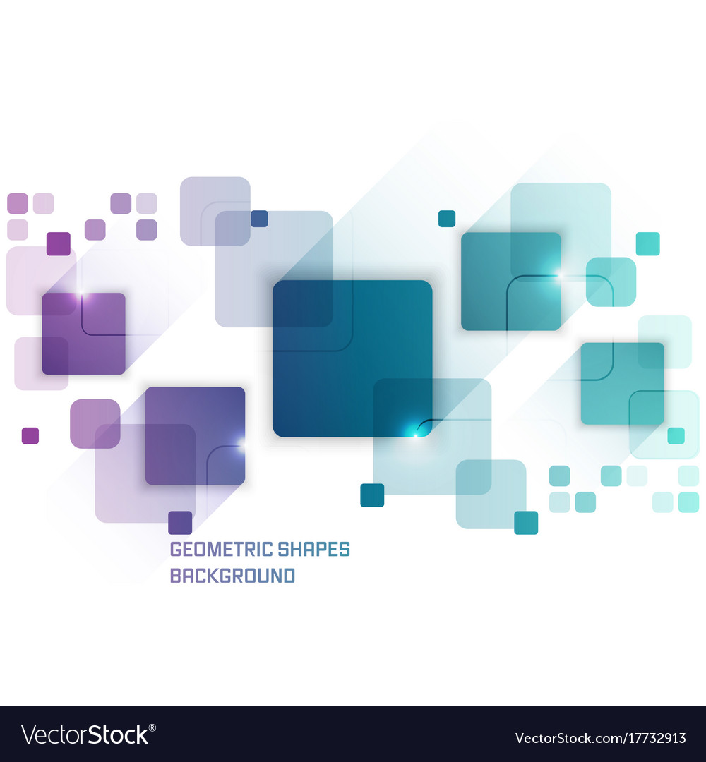 Background with abstract square pattern Royalty Free Vector