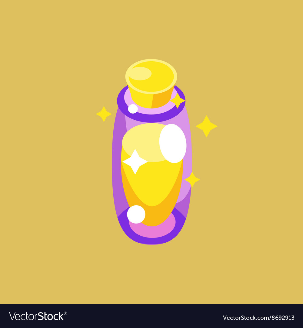 Flash game magic elixir Royalty Free Vector Image