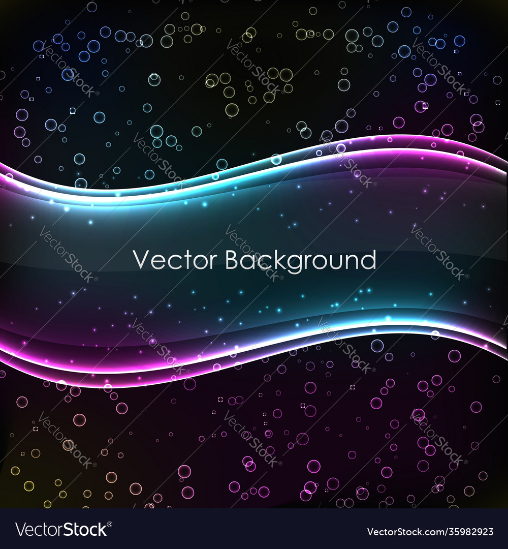 Abstract glowing background Royalty Free Vector Image