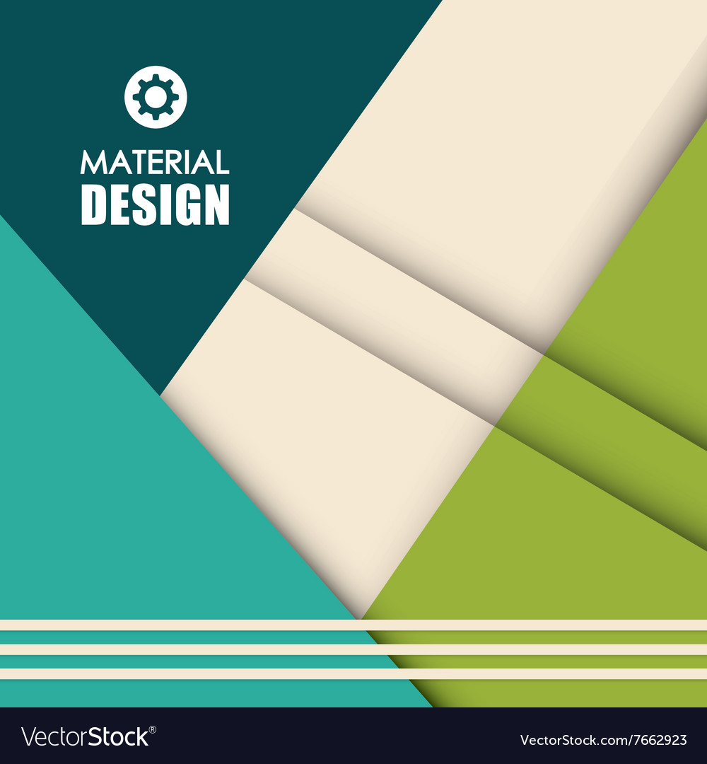 Material icon design Royalty Free Vector Image