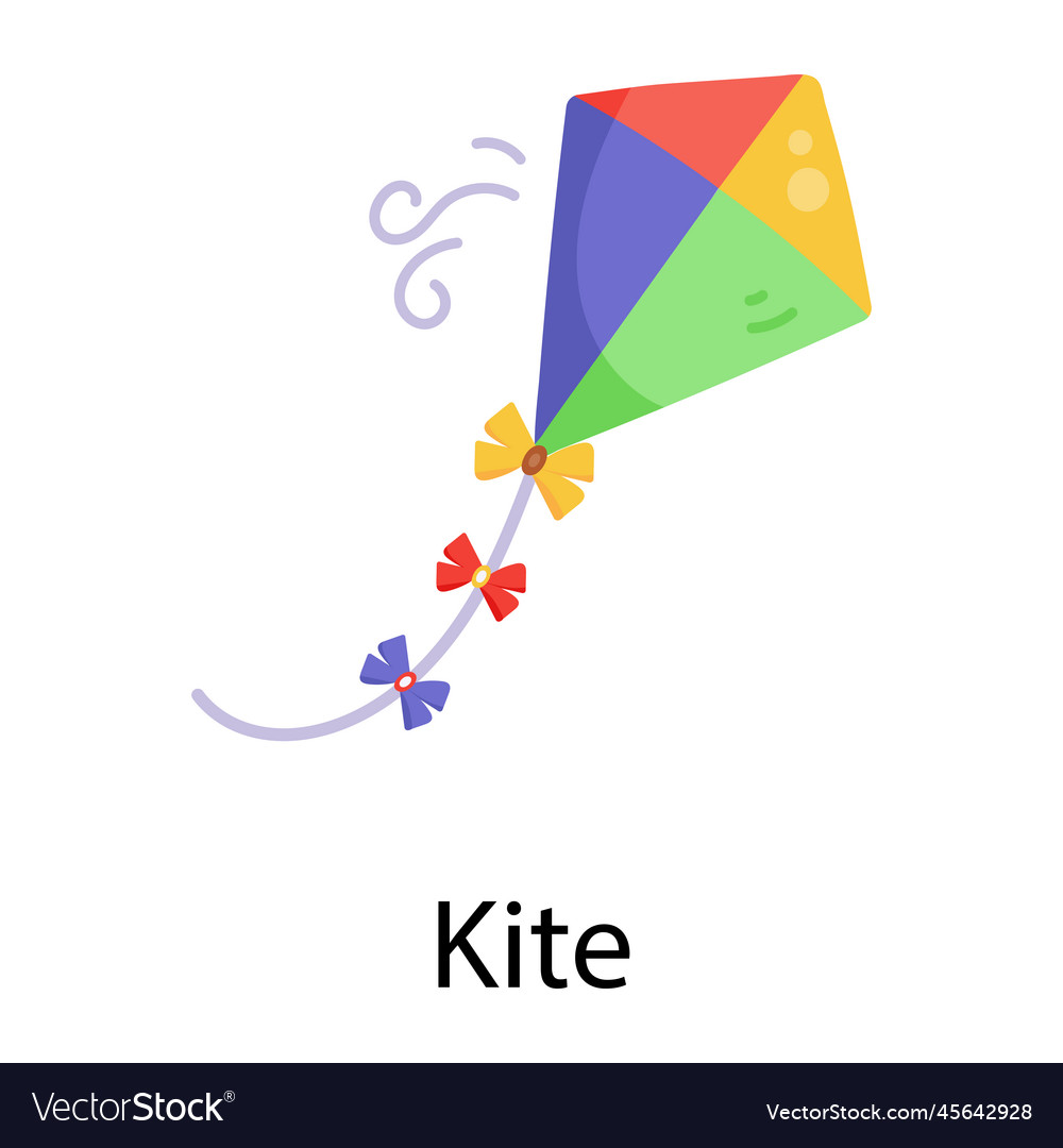 Kite Royalty Free Vector Image - VectorStock