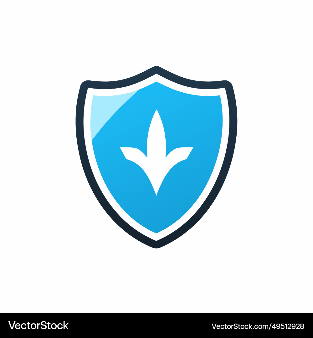 Vehicle insurance service filled gradient logo Vector Image