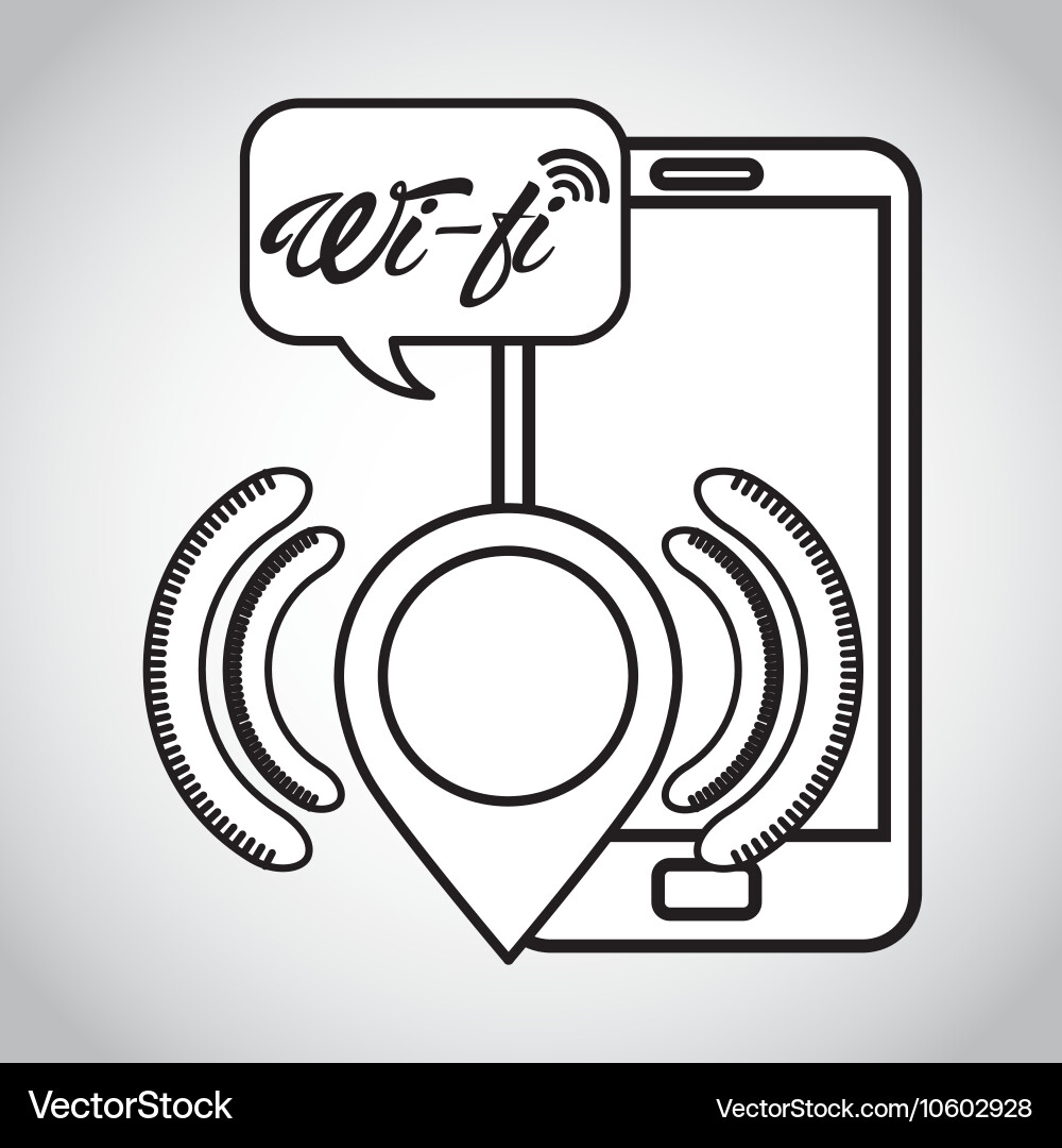 Wifi connection signal icons Royalty Free Vector Image
