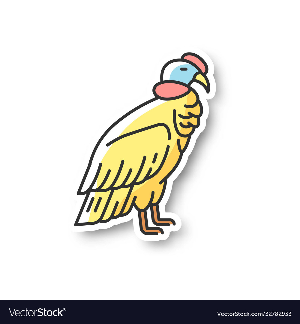 Condor patch Royalty Free Vector Image - VectorStock