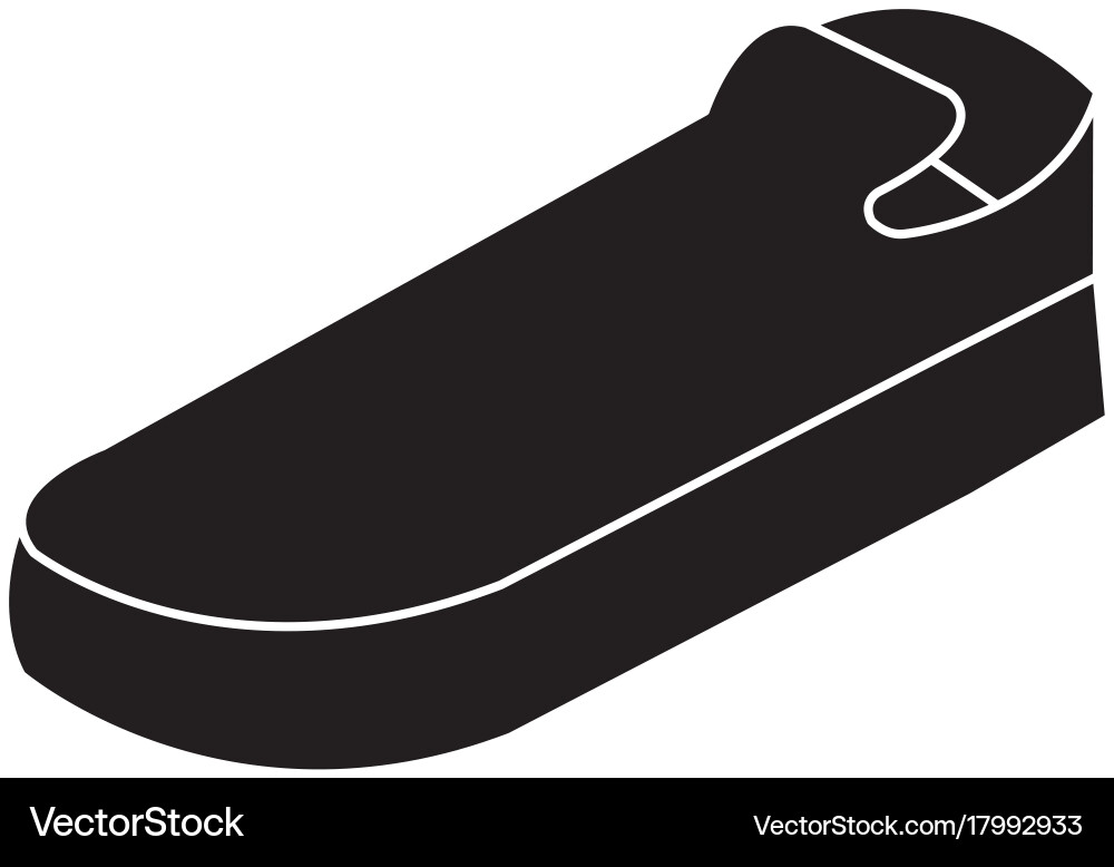 Moccasins shoes isolated icon Royalty Free Vector Image