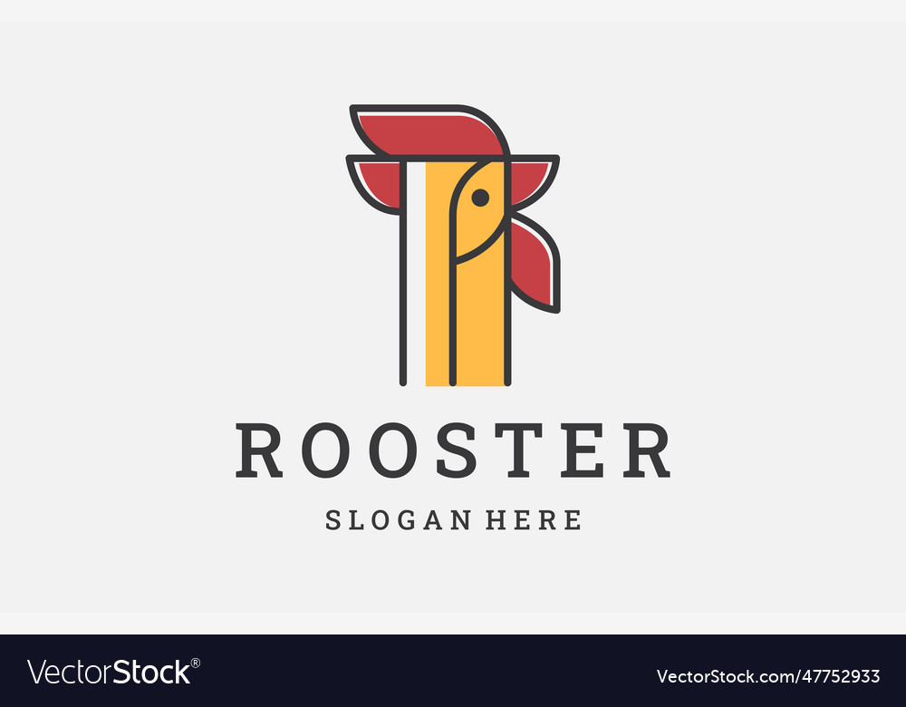 Rooster Royalty Free Vector Image - VectorStock
