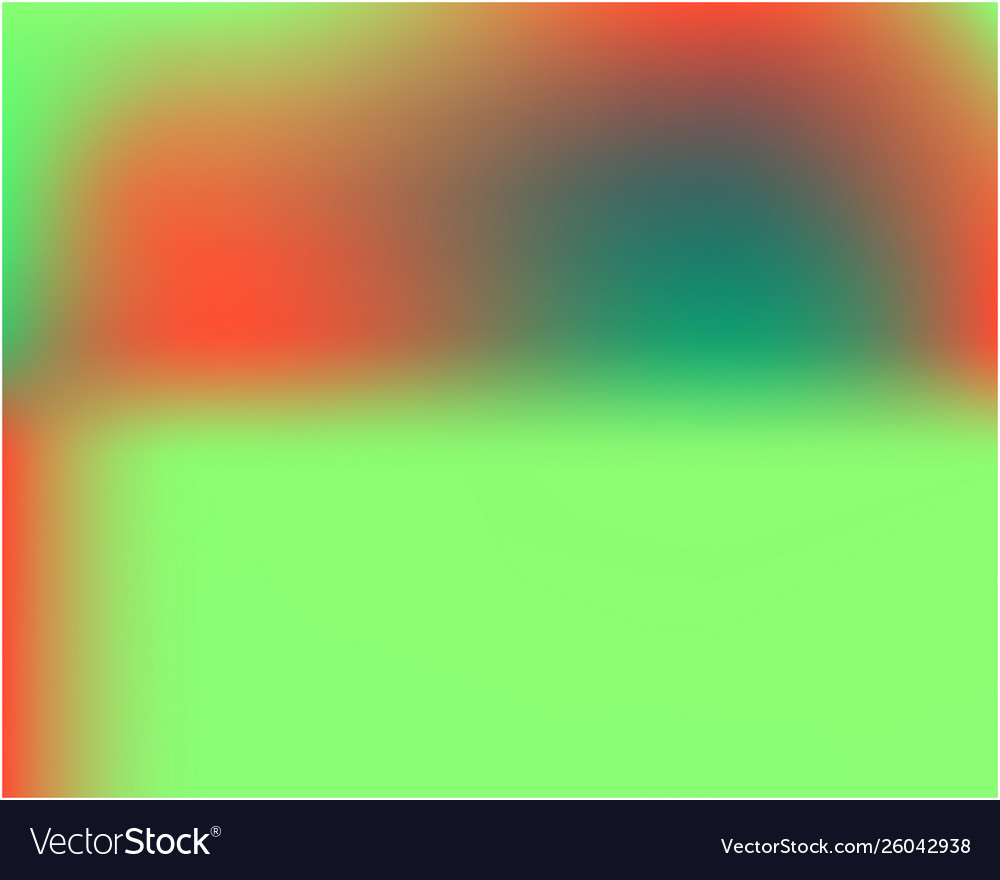 Gradient mesh painted in different colors Vector Image